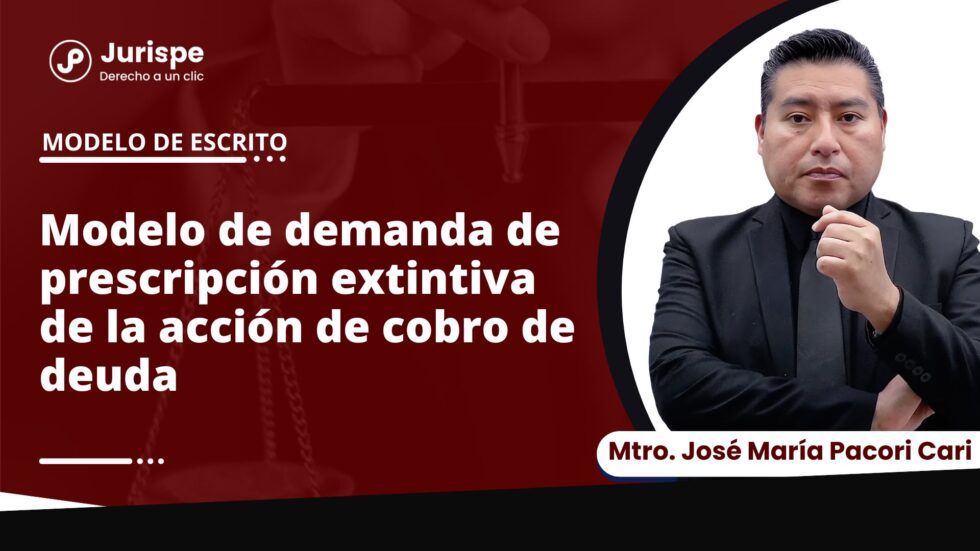Modelo de demanda de prescripción extintiva de la acción de cobro de ...